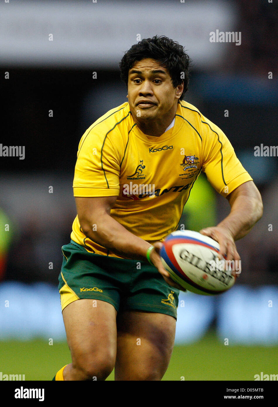 BEN TAPUAI ENGLAND V AUSTRALIA RU TWICKENHAM MIDDLESEX ENGLAND 17 ...