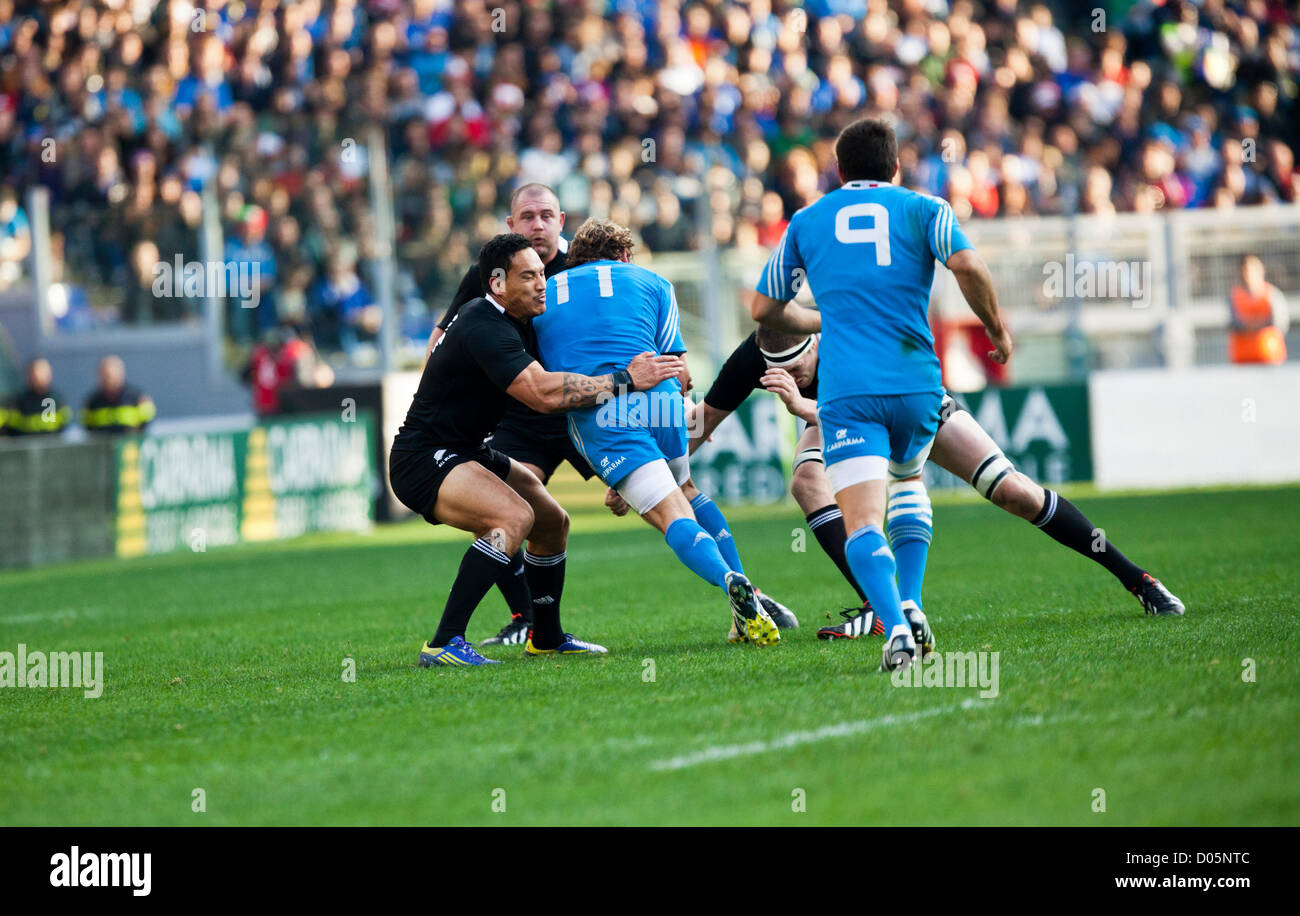 Rugby match stadio olimpico hi-res stock photography and images - Alamy