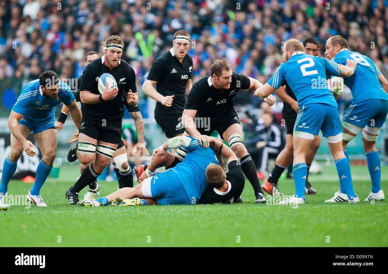 Saturday, Nov. 17th 2012. Olympic stadium, Rome. Italy. International ...