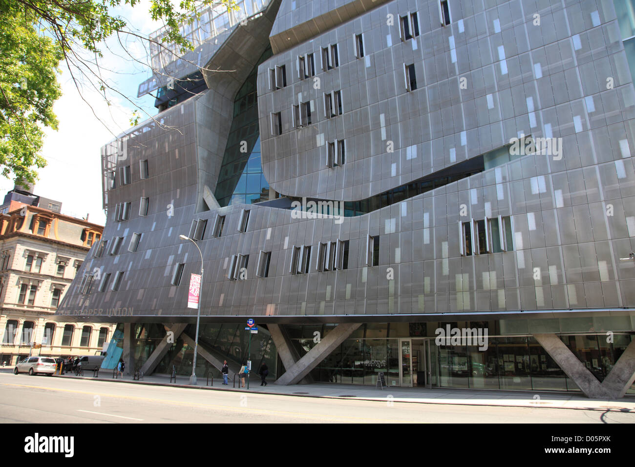 The Cooper Union Building, East Village, Manhattan, New York City, USA ...