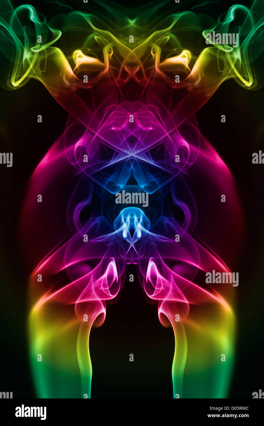 Patterns in smoke trails hi-res stock photography and images - Alamy