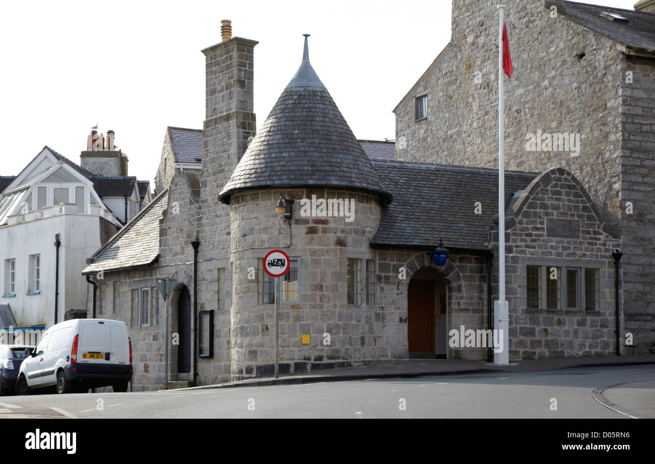 The Bailey Scott designed Castletown Police Station now disused Stock ...