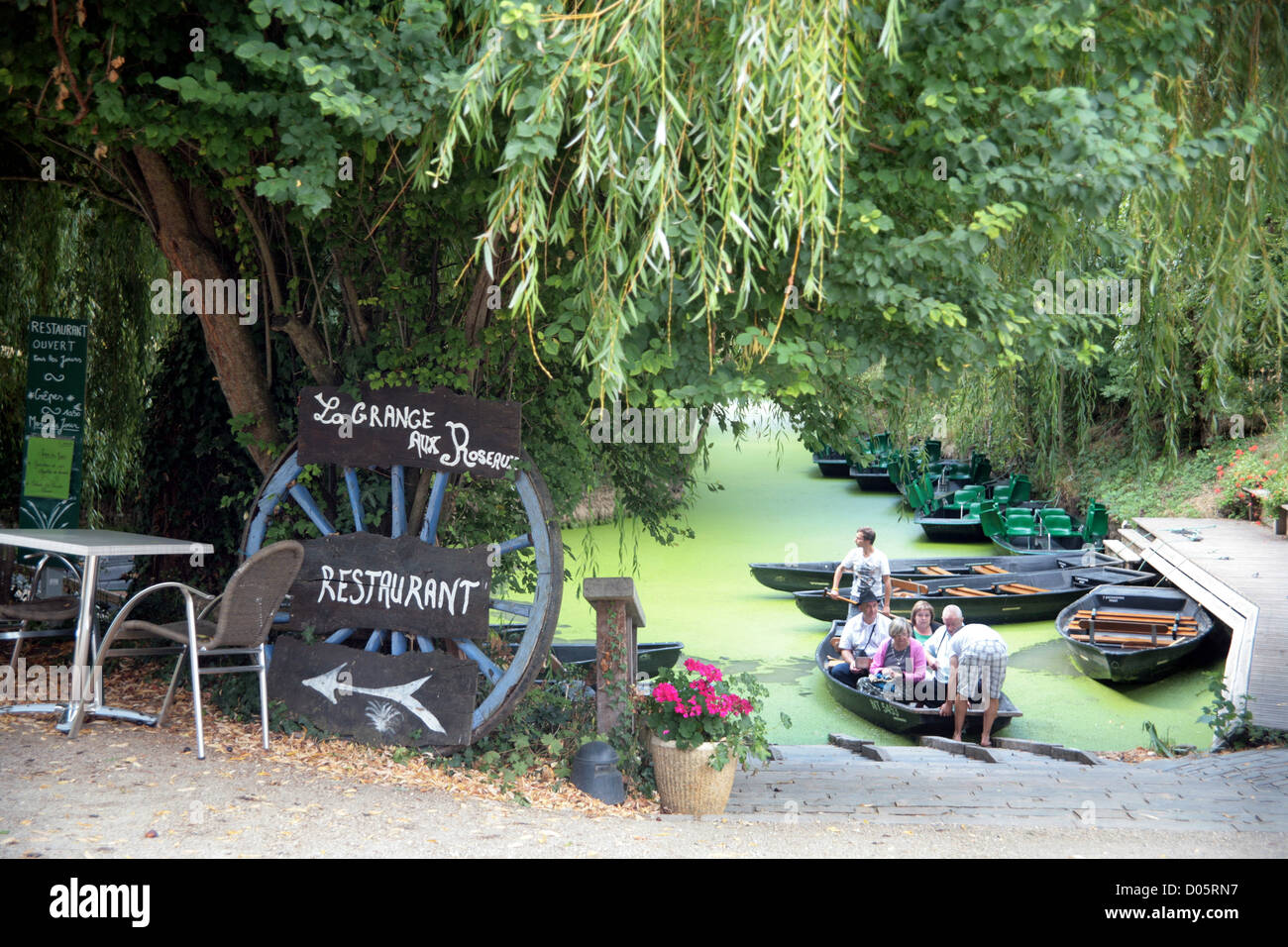 The Old Port Marais Poitevin France Stock Photo - Alamy