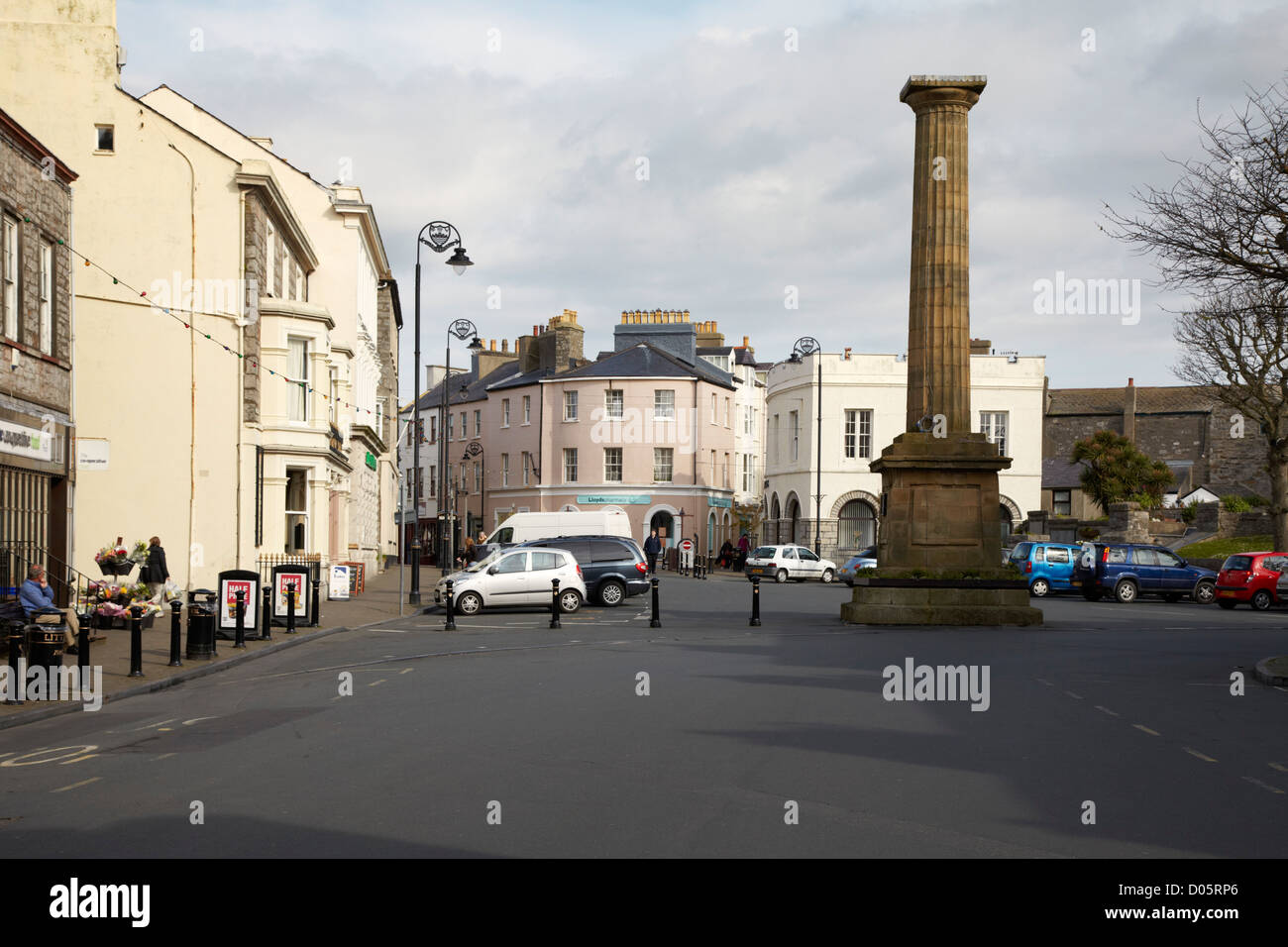 Castletown square hi-res stock photography and images - Alamy