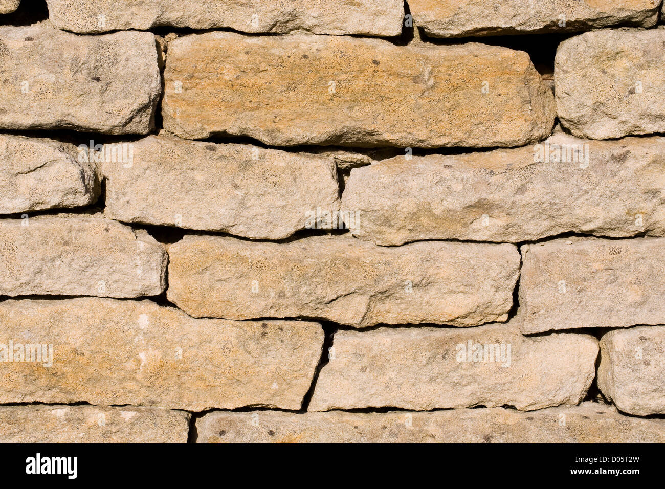 A modern drystone wall pattern Stock Photo - Alamy
