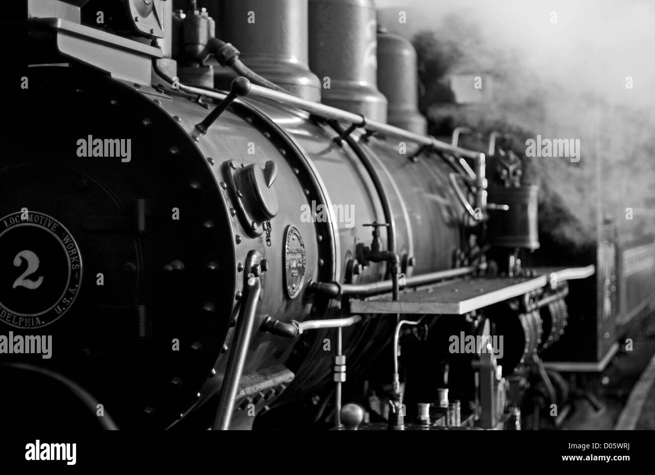 Driver steam engine on Black and White Stock Photos & Images - Alamy