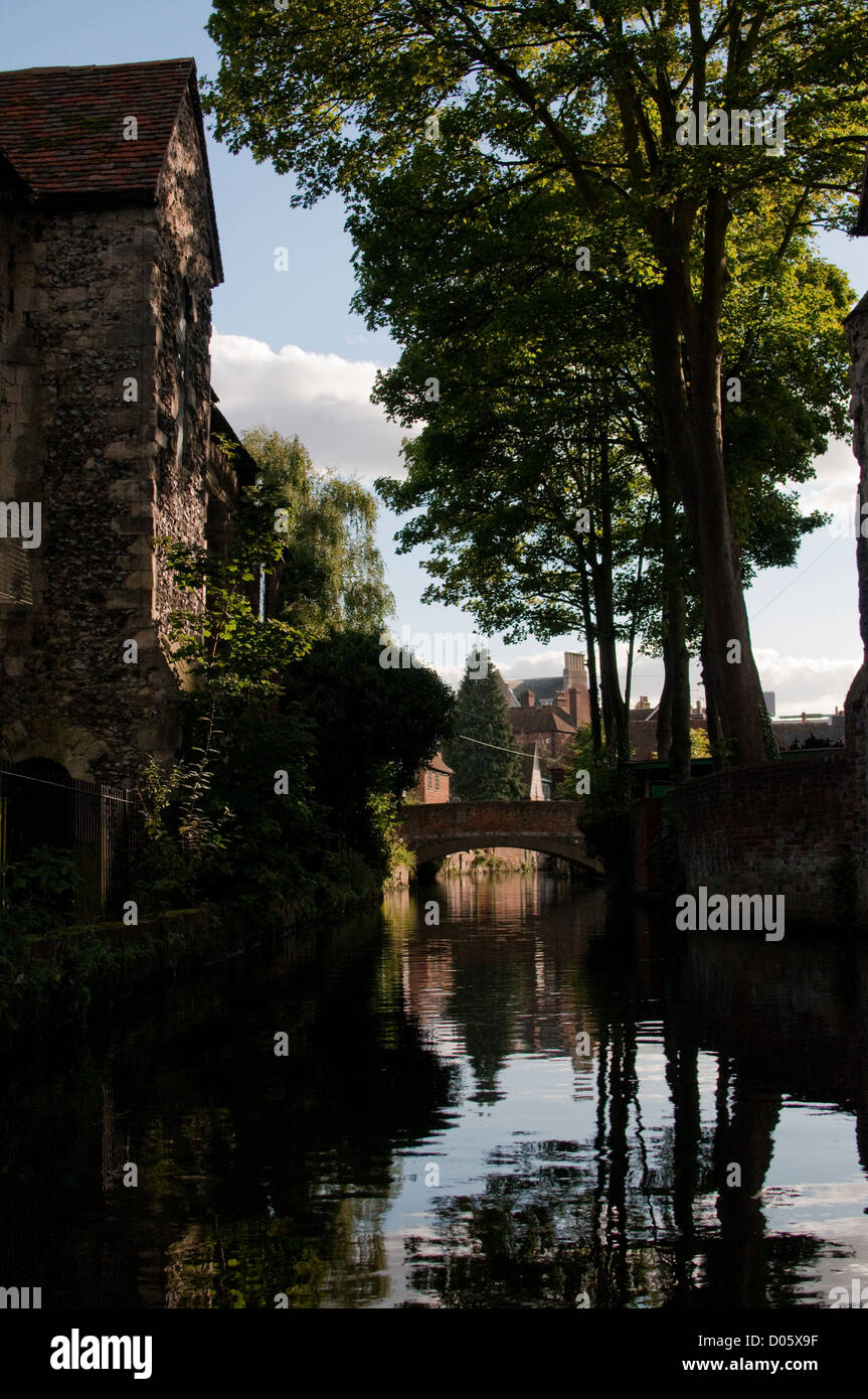 On the River Stour, Canterbury, England Stock Photo - Alamy