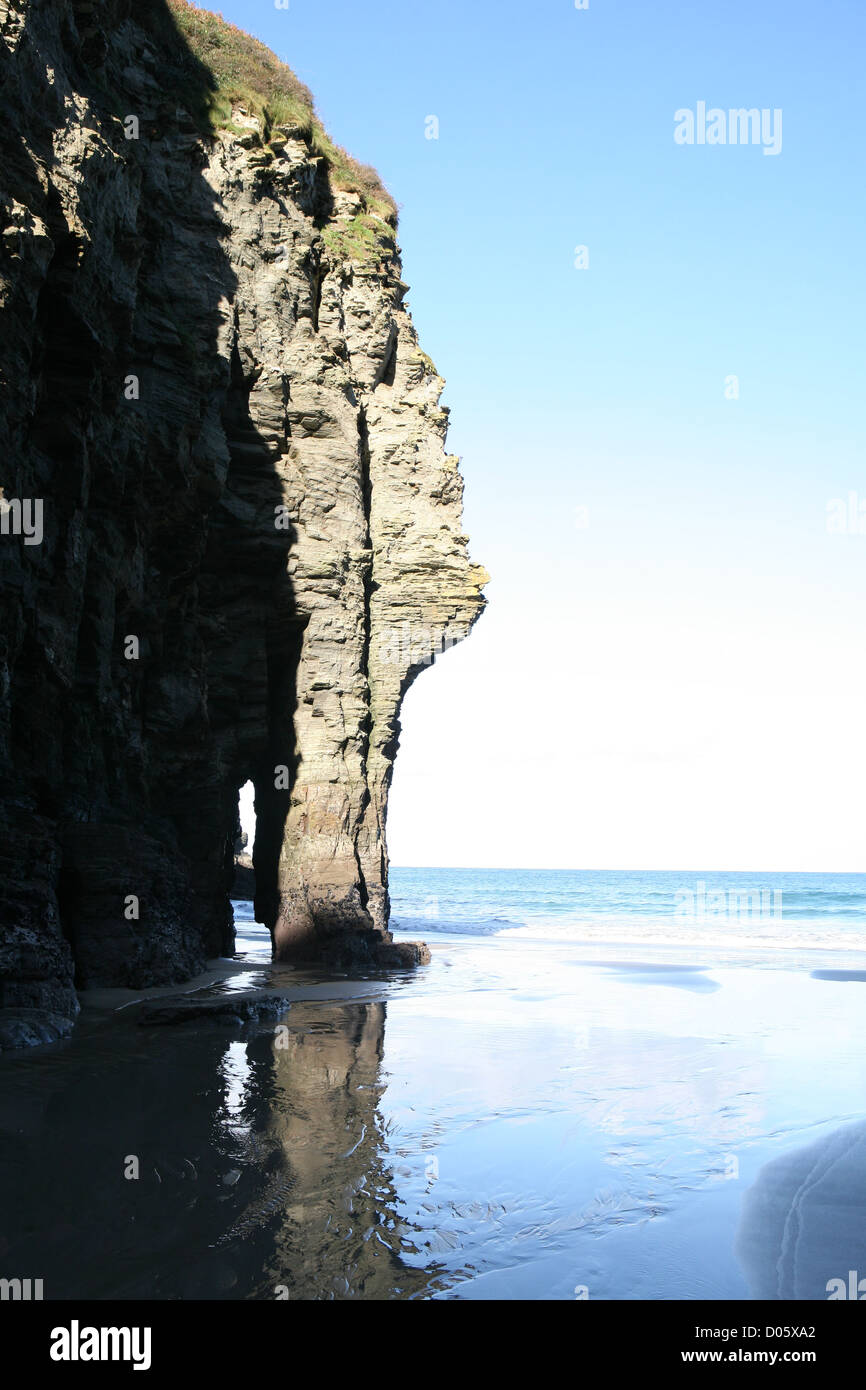 Bossiney beach hi-res stock photography and images - Alamy