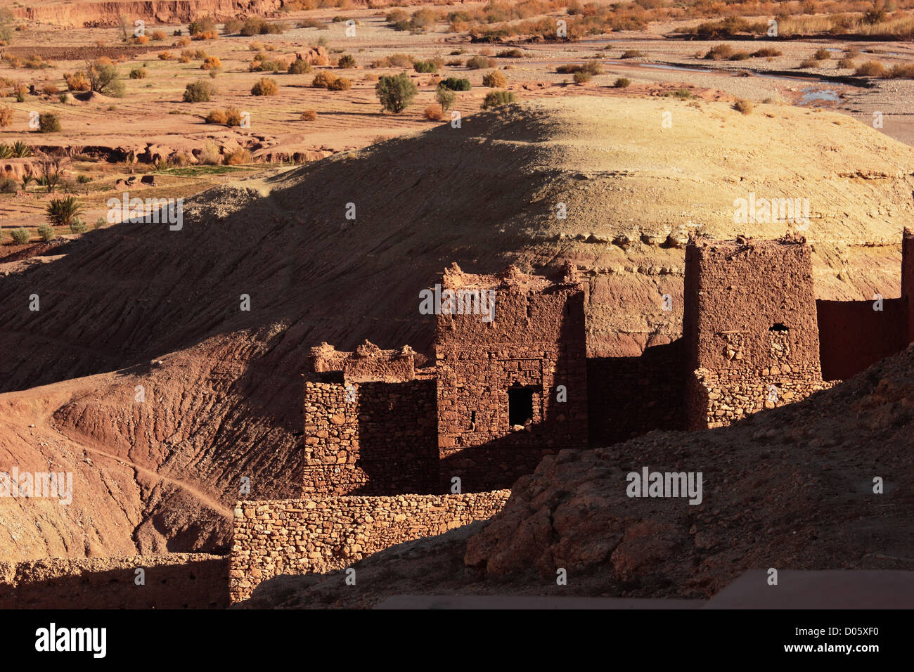 Desert fortifications at Ait Benhaddou, Morocco Stock Photo - Alamy