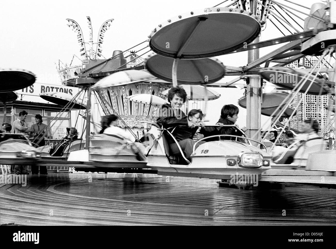 One Of 25 Pictures Taken In 1977 And 1979 Of The Funfair That Came To