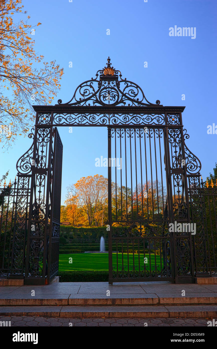 The Vanderbilt Gate is considered one of the finest examples of wrought ...