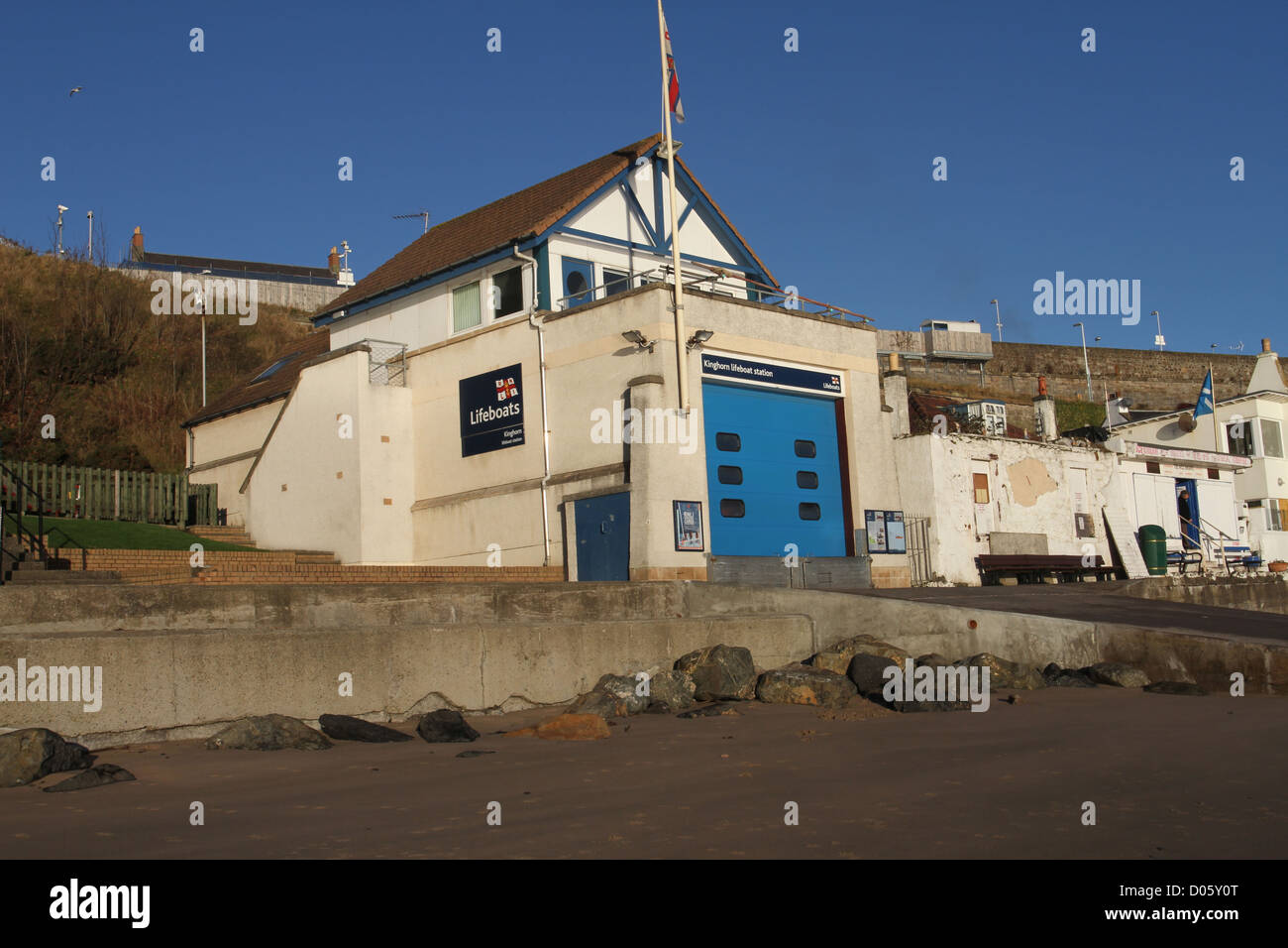 Kinghorn LIfeboat station Fife Scotland November 2012 Stock Photo - Alamy