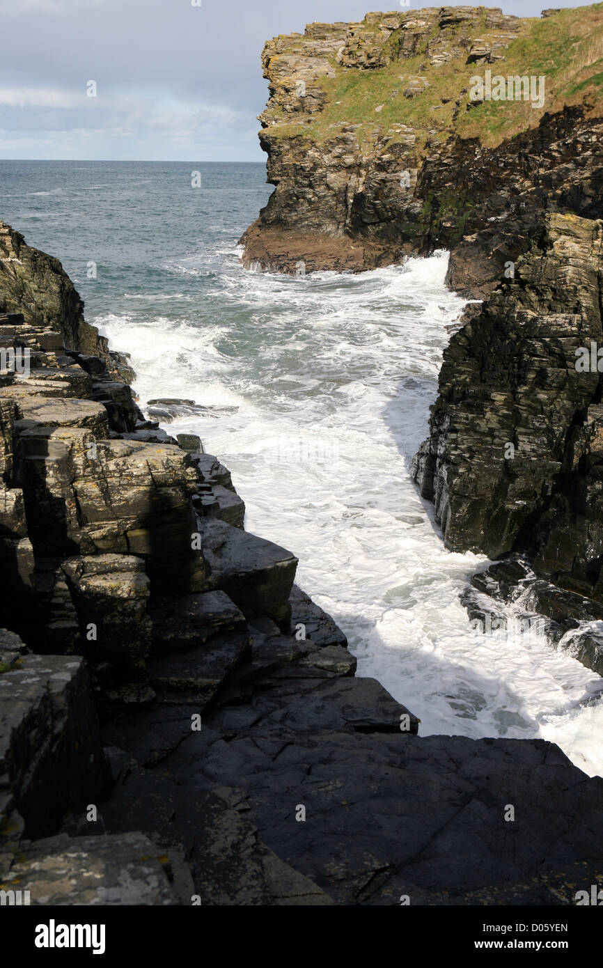 Rocky Valley near Bossiney Tintagel Cornwall England Stock Photo - Alamy