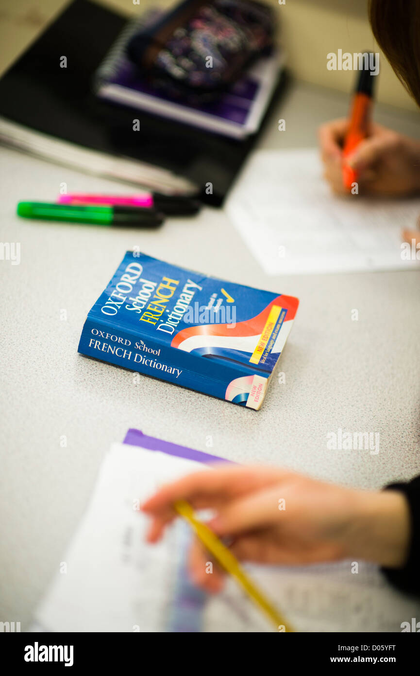 Gcse classroom language hi-res stock photography and images - Alamy