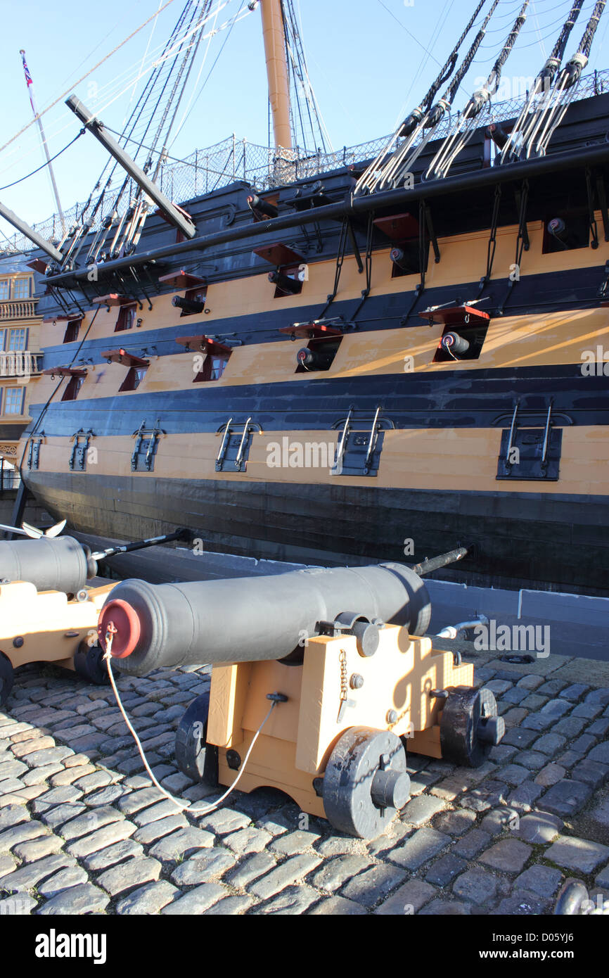 Wooden warship hi-res stock photography and images - Alamy