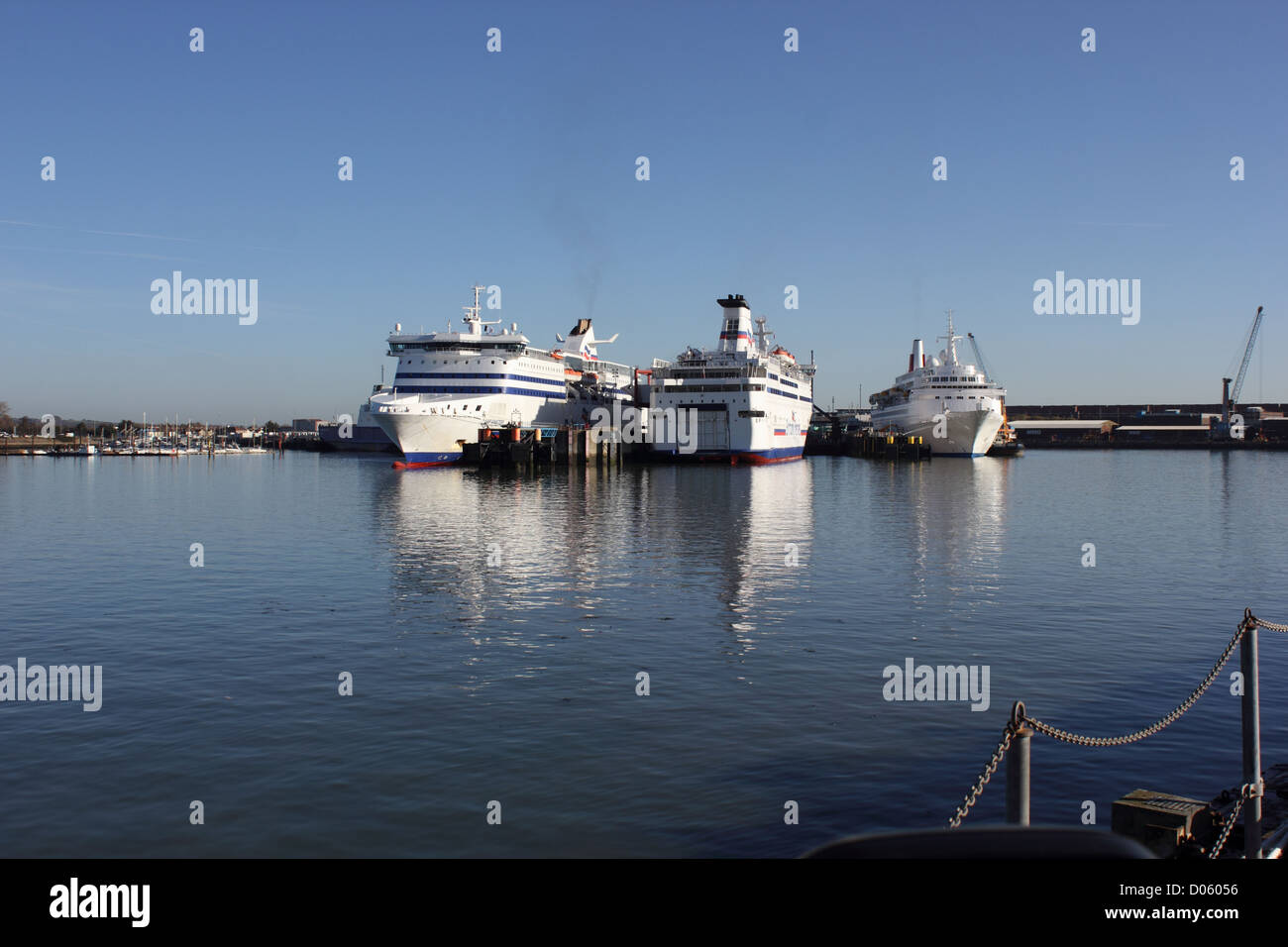 Passenger & car ferries Stock Photo - Alamy
