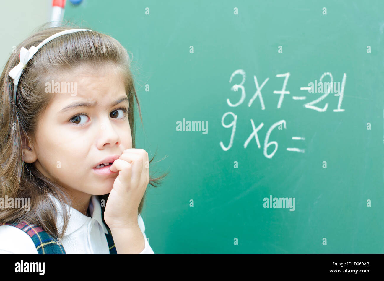 Confused student math hi-res stock photography and images - Alamy