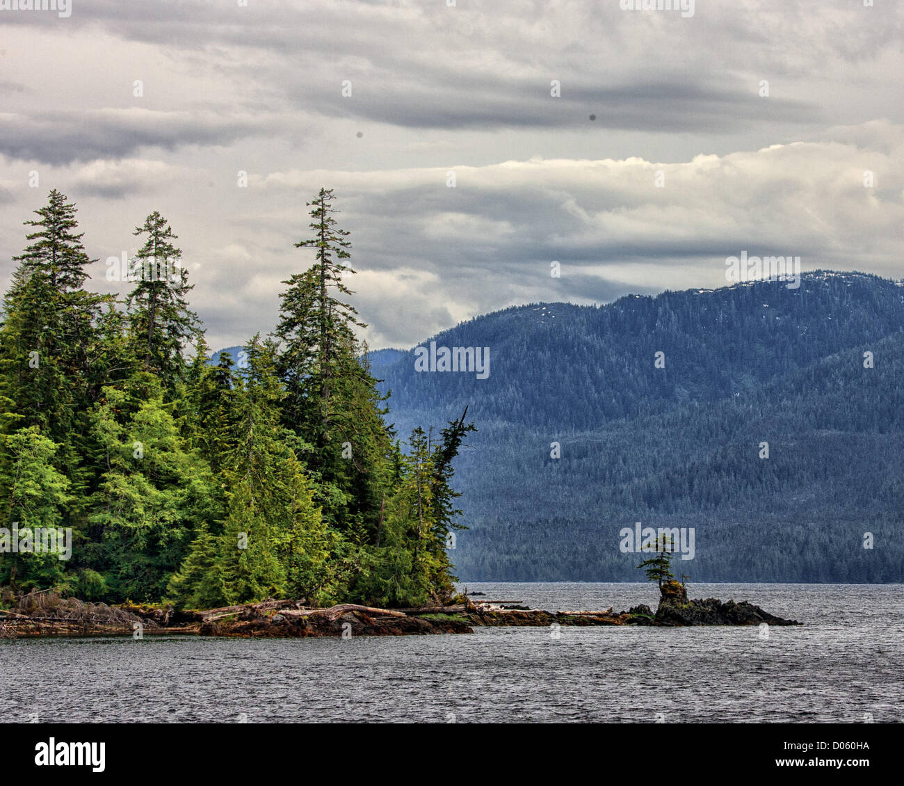 July 6, 2012 - Ketchikan Gateway Borough, Alaska, US - Dramatic cloud ...