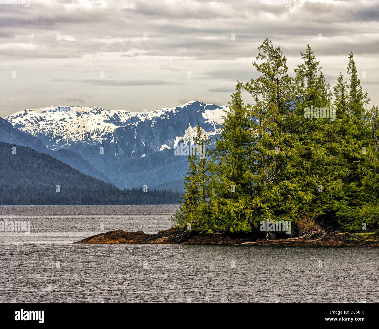 July 6, 2012 - Ketchikan Gateway Borough, Alaska, US - Dramatic cloud ...