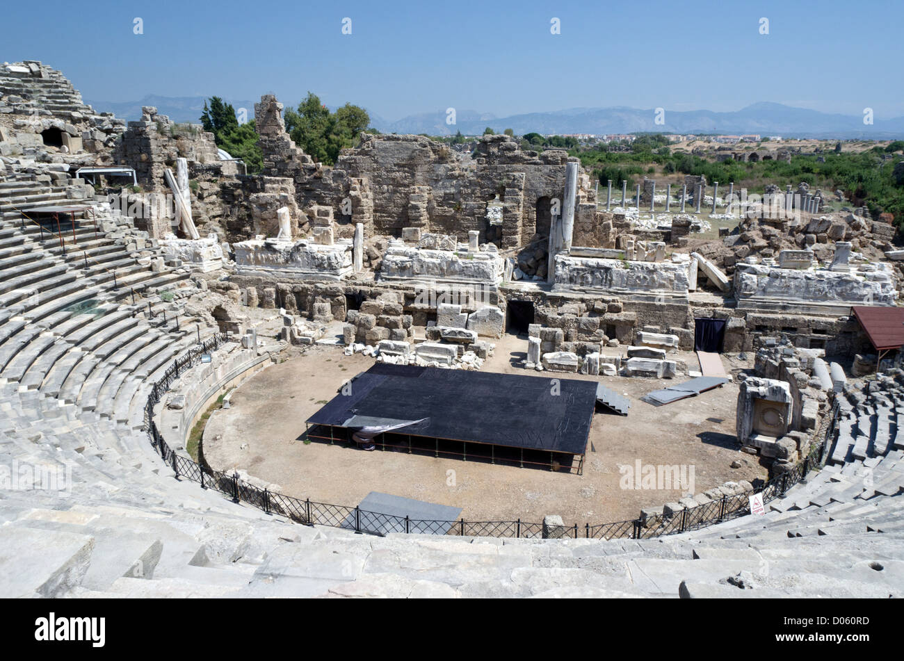 side amphitheater turkey Stock Photo - Alamy side amphitheater turkey Stock Photo - Alamy