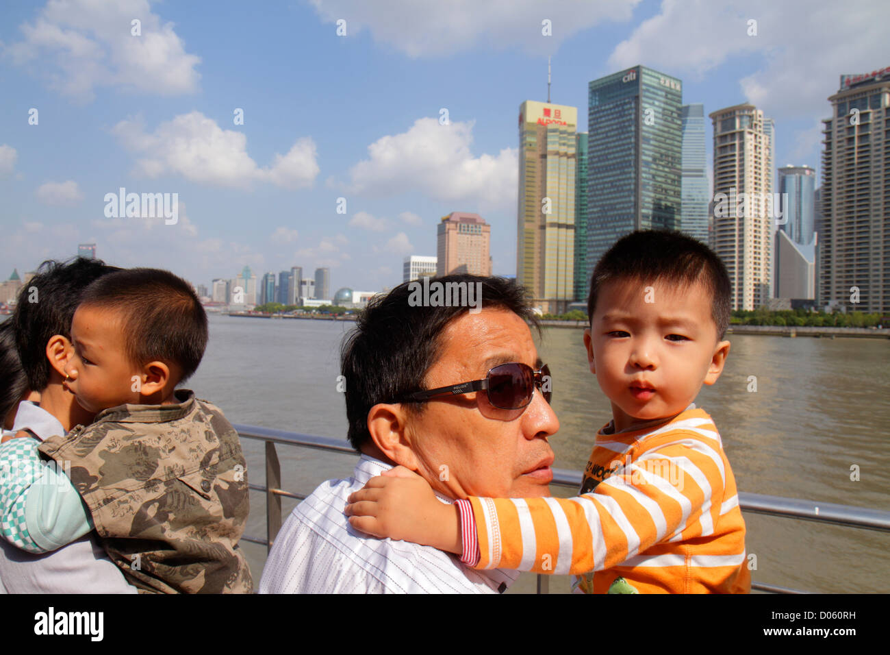 Shanghai China,Asia,Chinese,Oriental,Huangpu River water,Jinling East ...