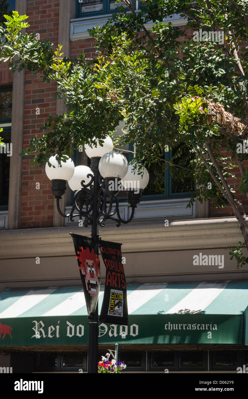 Gaslamp gaslight district hi-res stock photography and images - Alamy