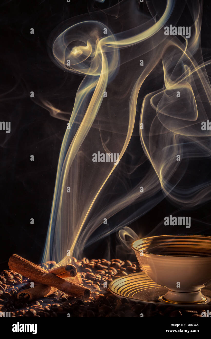 Aroma of freshly roasted coffee Stock Photo - Alamy