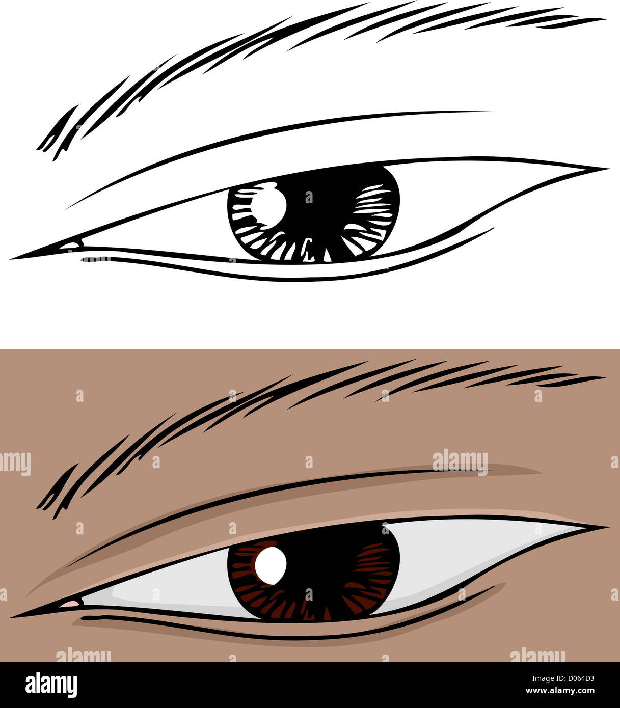 Slanted eyes hi-res stock photography and images - Alamy