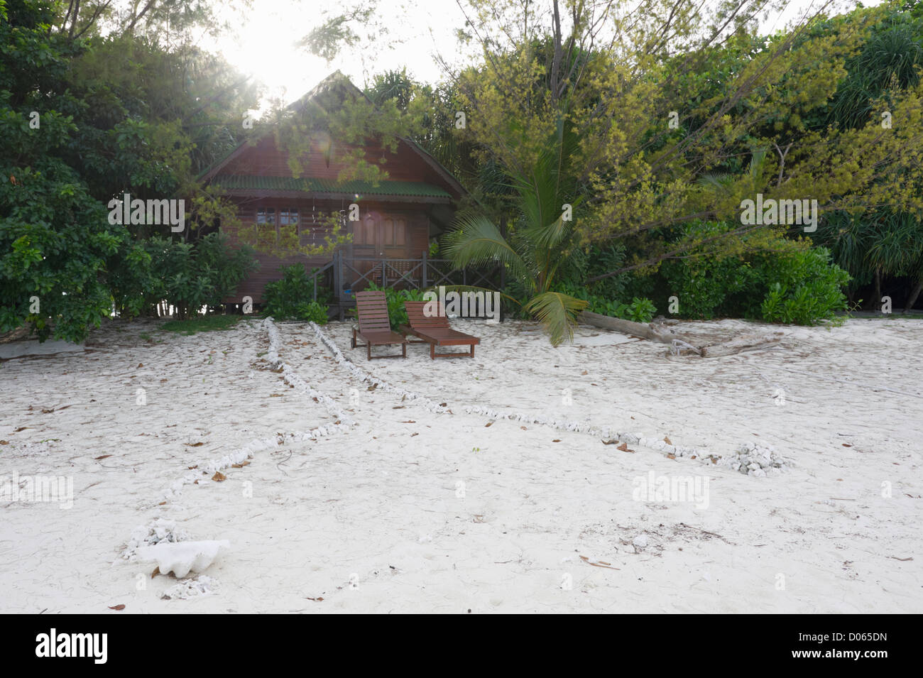 Resort hut home hi-res stock photography and images - Alamy