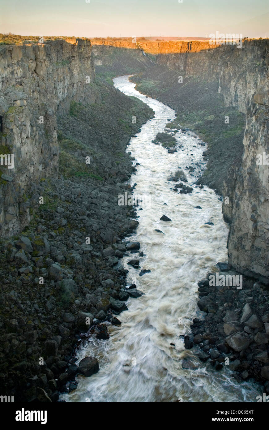 Malad River Gorge in Southern Idaho Stock Photo - Alamy