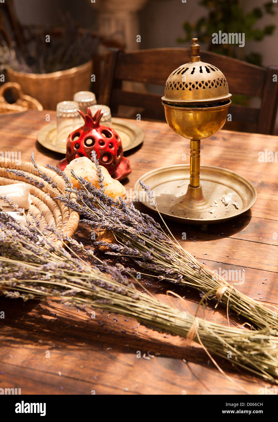 Lavender Still Life Stock Photo - Alamy