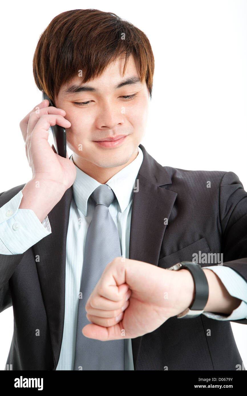 Human speaking clock hi-res stock photography and images - Alamy