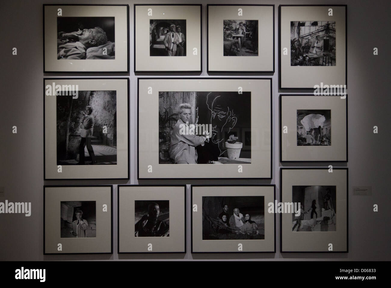 PHOTOGRAPHS LUCIEN CLERQUE FILMING 'TESTAMENT ORPHEUS' JEAN COCTEAU ...