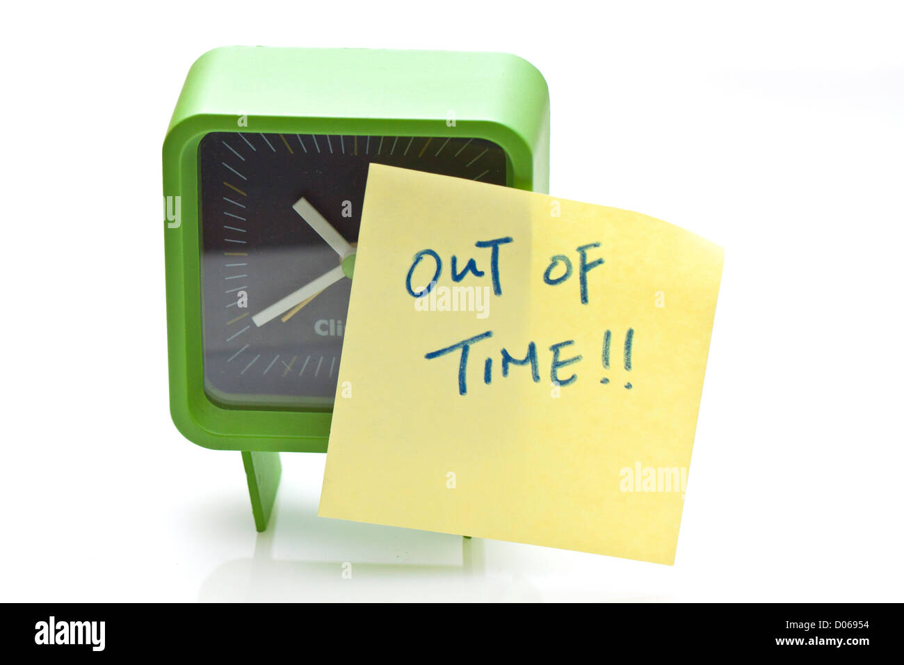 Out of time concept Stock Photo - Alamy