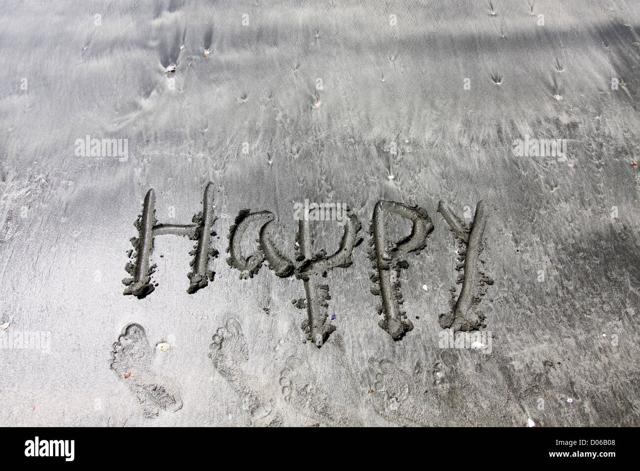 Happy words hi-res stock photography and images - Alamy