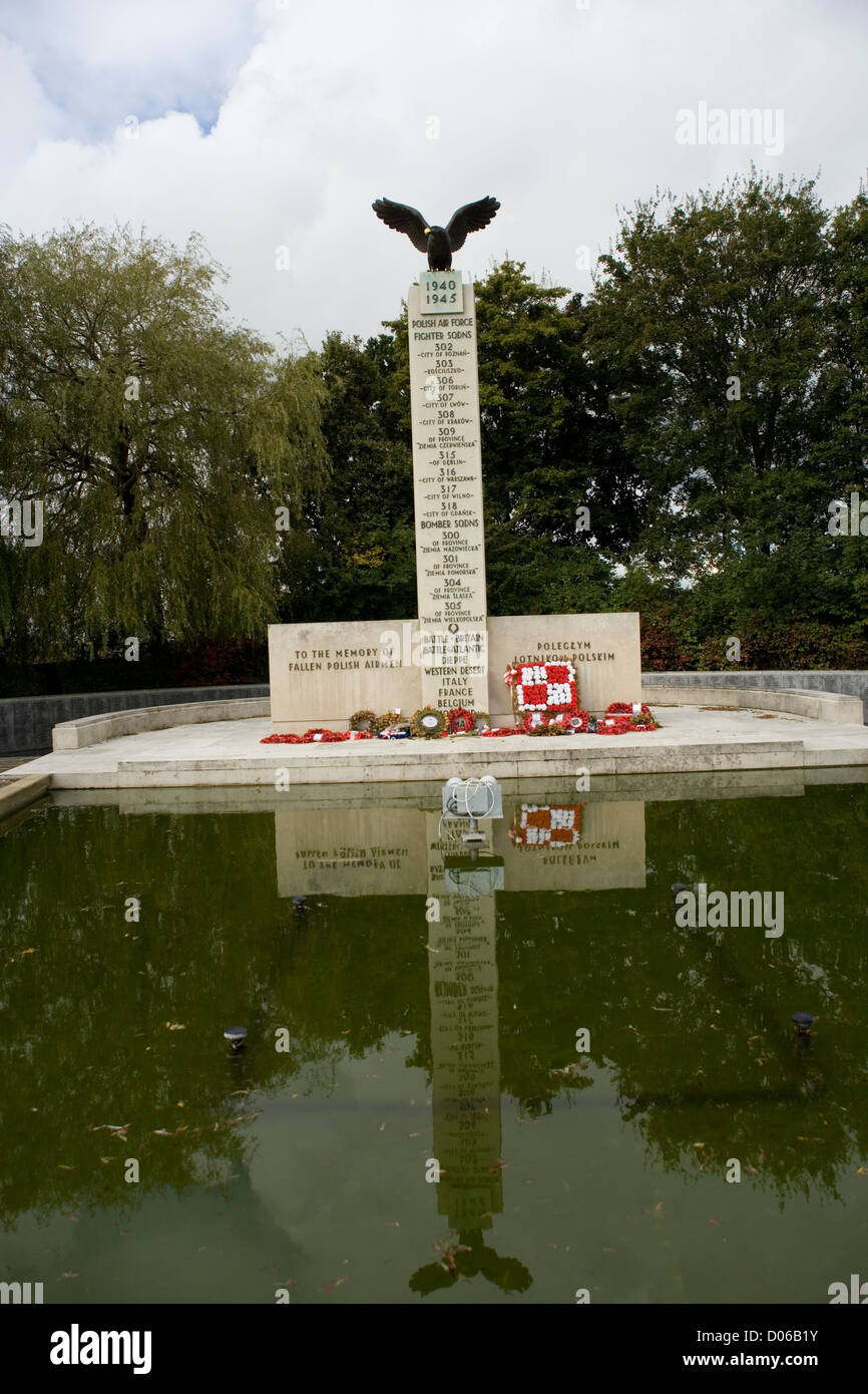 The Polish War Memorial near RAF Northolt in South Ruislip, Hillingdon ...