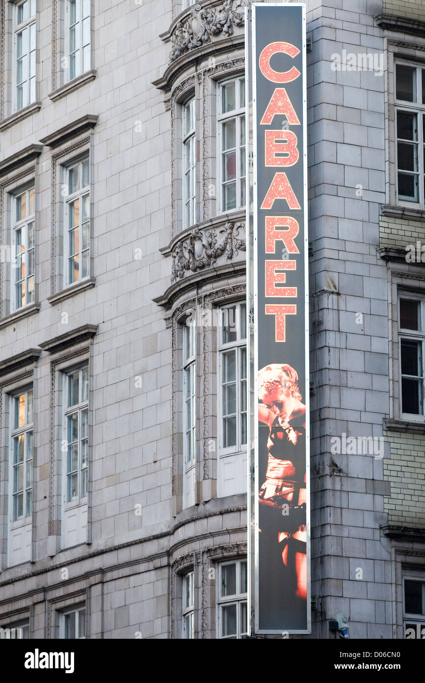 Theater Billboard Advertising Cabaret the musical staring Will Young ...