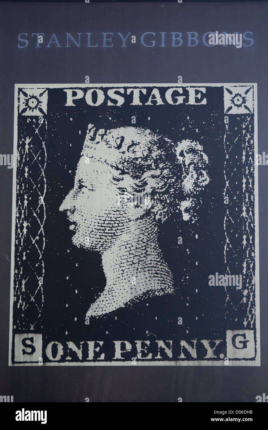 1 penny stamp hi-res stock photography and images - Alamy