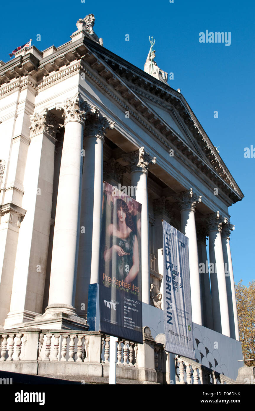 Tate britain exterior hi-res stock photography and images - Alamy