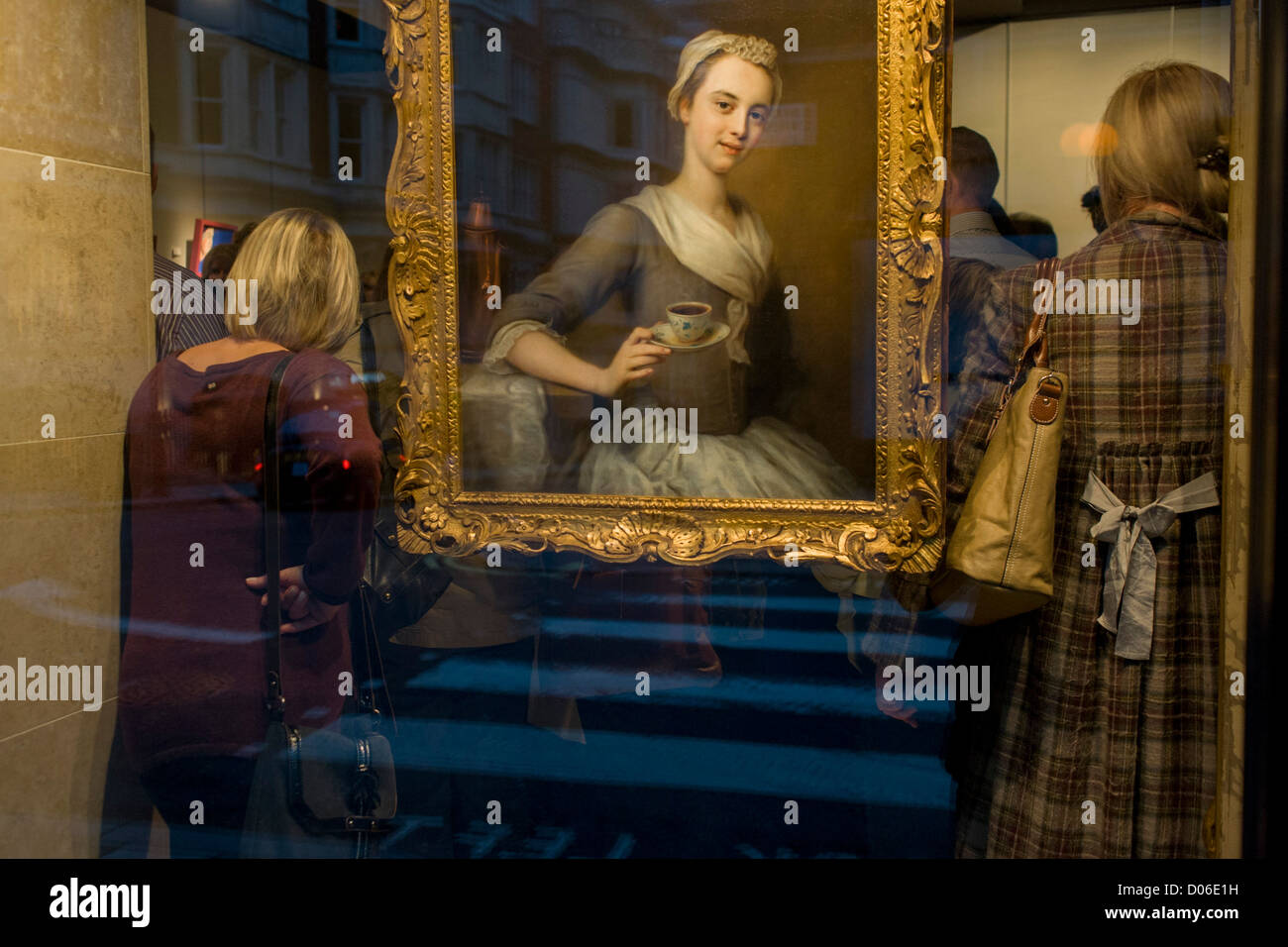 Tudor painting crowd hi-res stock photography and images - Alamy