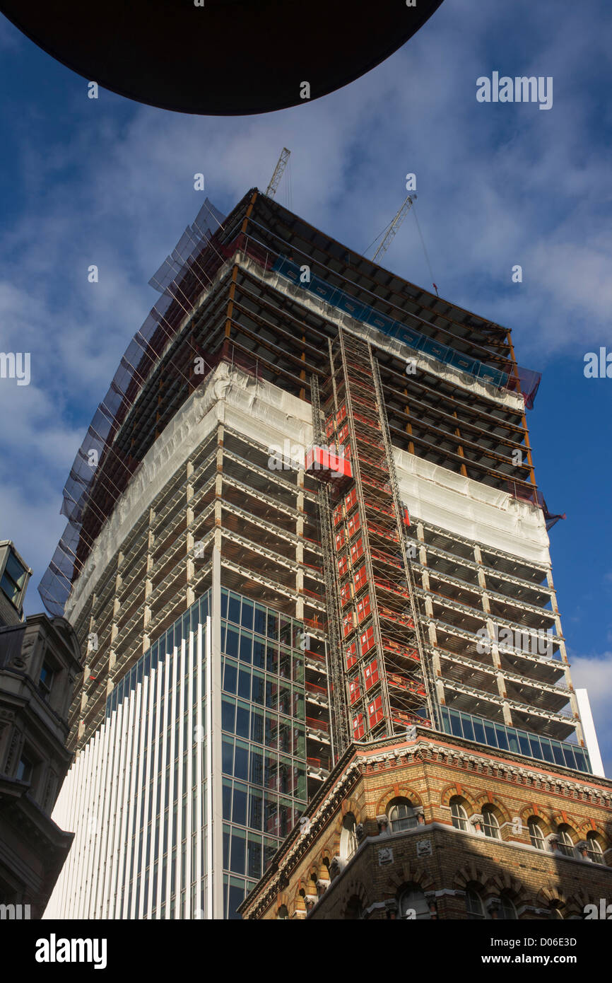 Growing above older Victorian architecture is a new tower block that ...