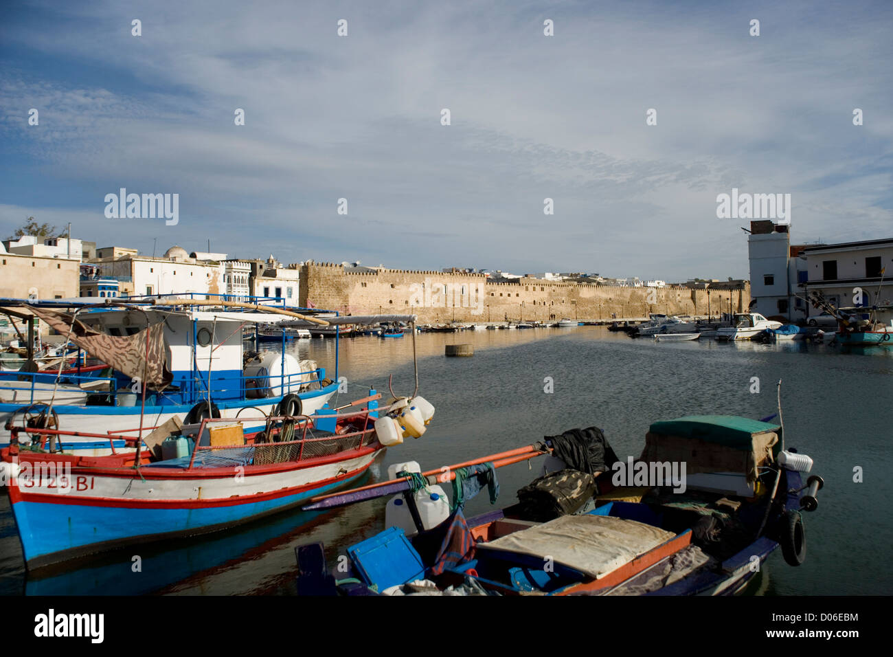 The harbour of Bizerte in Northern Tunisia Stock Photo - Alamy