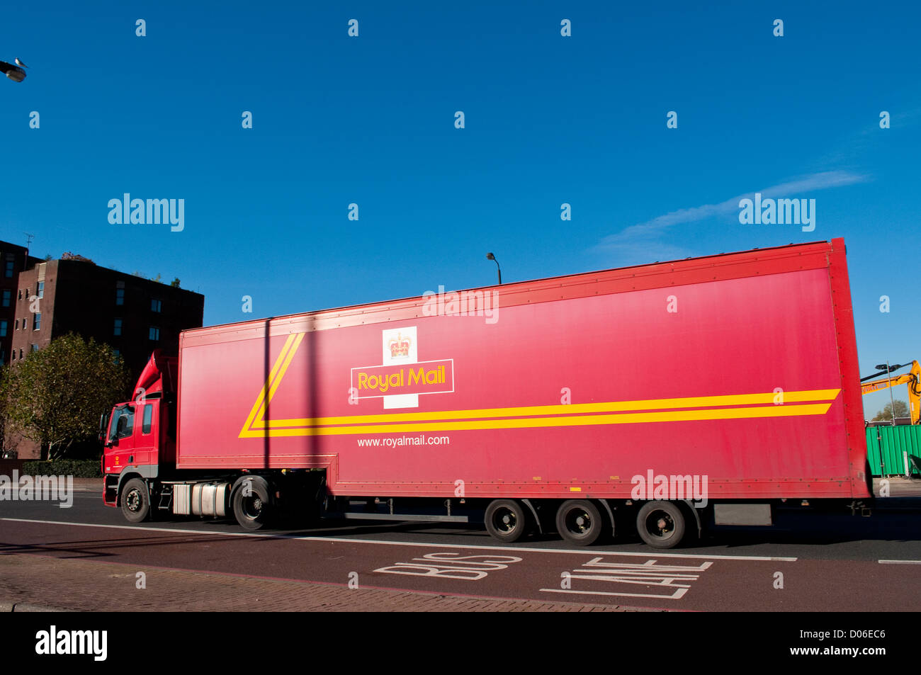 Royal Mail lorry, London, UK Stock Photo - Alamy