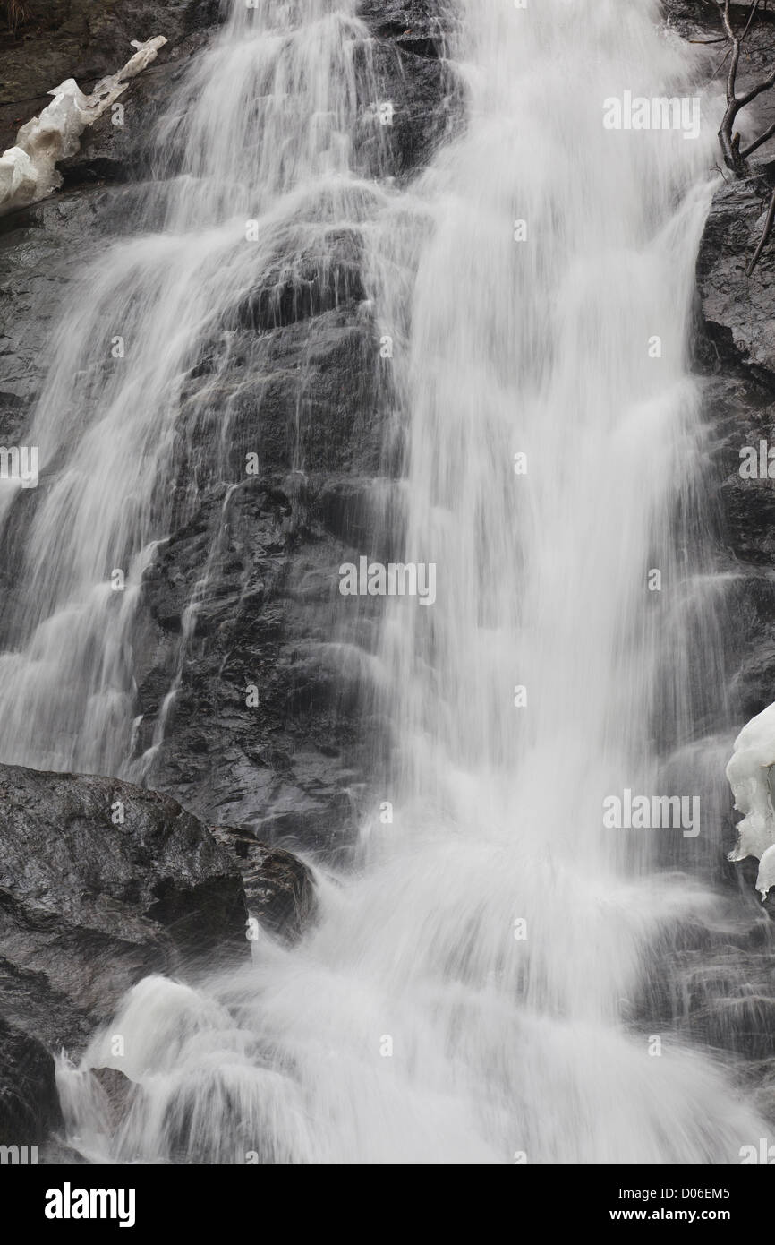 Waterfall landscape on mountain slope hi-res stock photography and ...