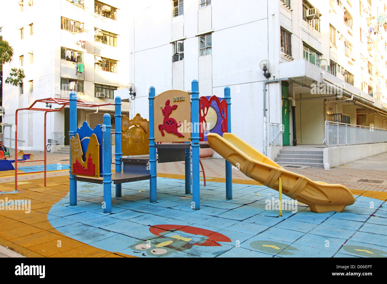 Playground spring riding toy hi-res stock photography and images - Alamy