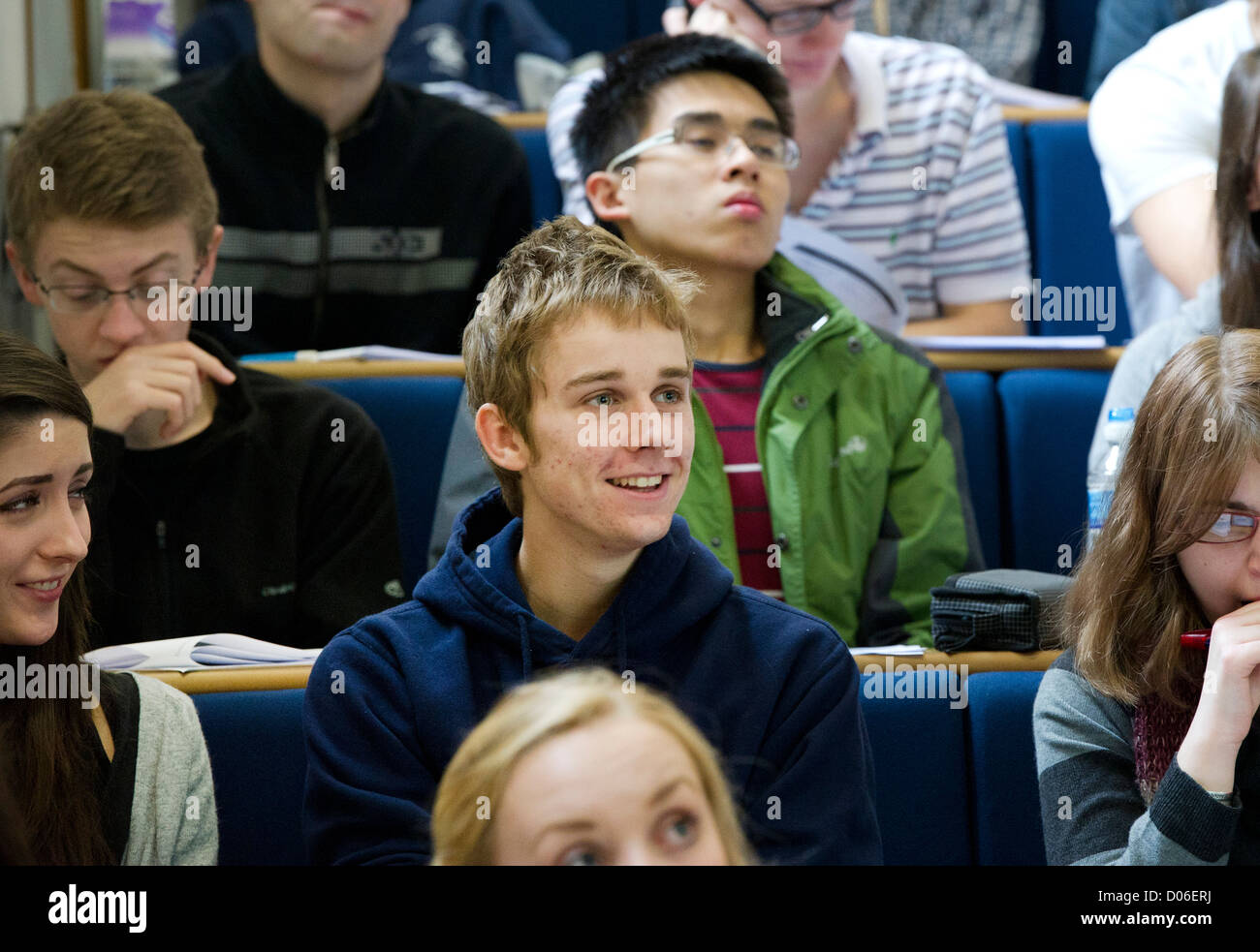 A lecture at Oxford University in science Stock Photo - Alamy