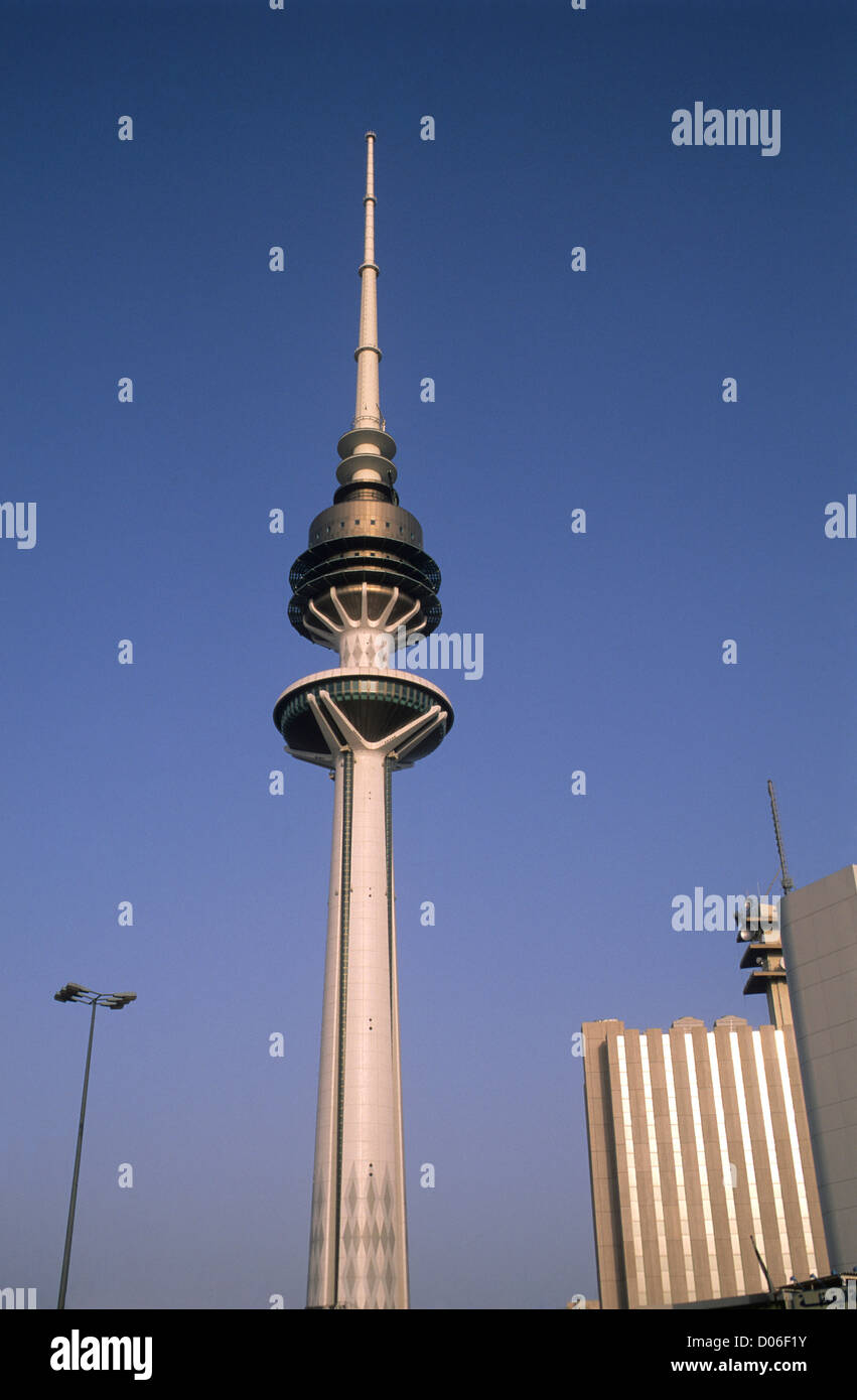United Arab Emirates, Kuwait, Kuwait City, Liberation Tower Stock Photo ...