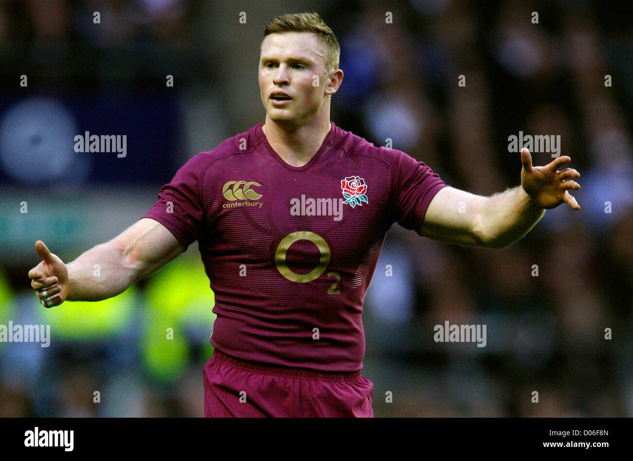 CHRIS ASHTON ENGLAND RU TWICKENHAM MIDDLESEX ENGLAND 17 November 2012 ...