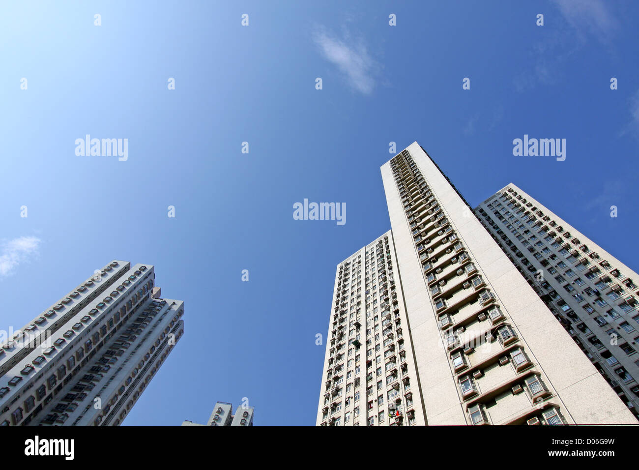 Housing estates in Hong Kong Stock Photo - Alamy