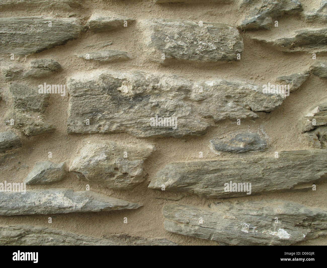 Photo of a plain stone wall for background Stock Photo - Alamy